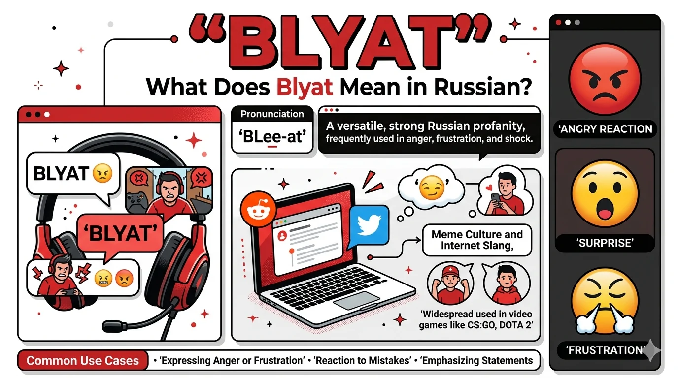 Blyat Mean in Russian: Translation, and Cultural Context in 2026